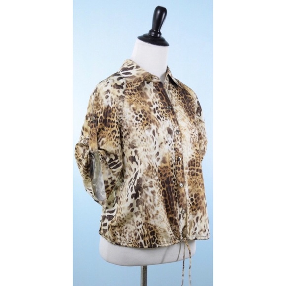 W by Worth | Tops | W By Worth Jacket Blouse New | Poshmark